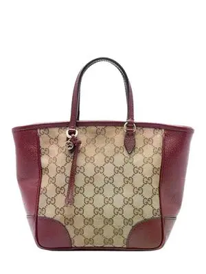 Gucci Small Gg Canvas Bree Satchel - Brown