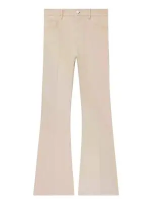 COURREGES Twill-Weave Bootcut Trousers
