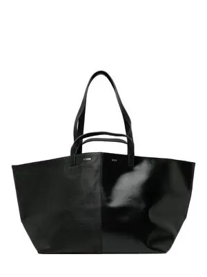 CAHU Logo-printed Tote Bag - Black