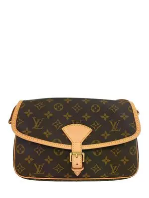 LOUIS VUITTON 2008 Sologne Monogram Shoulder Bag - Brown