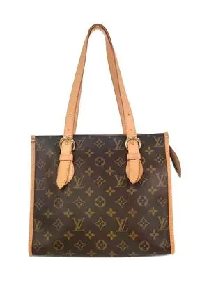 LOUIS VUITTON 2006 Popincourt Haut Monogram Tote Bag - Brown
