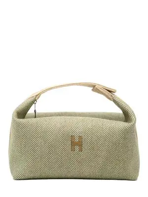 Hermès Large Wool Bride A Brac Natte Case - Brown