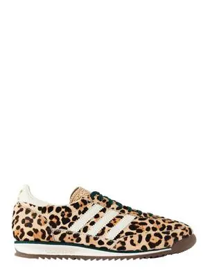 ADIDAS ORIGINALS Sl 72 Og Leopard-print Calf Hair Sneakers - Leopard Print