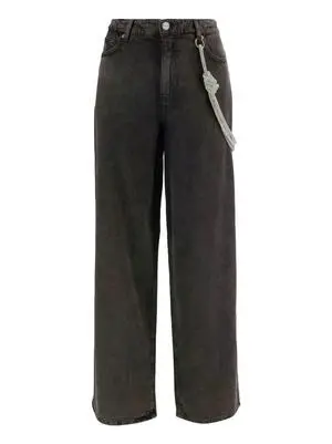 Pinko Knot-embellished Jeans - Grey