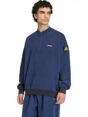 Adidas Equipment Blocked Half-zipper - Night Indigo