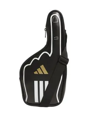 Adidas Crossbody Bag - Black / White / Gold Metallic