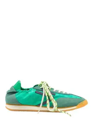 PURAAI Panelled Lace-up Sneakers - Green