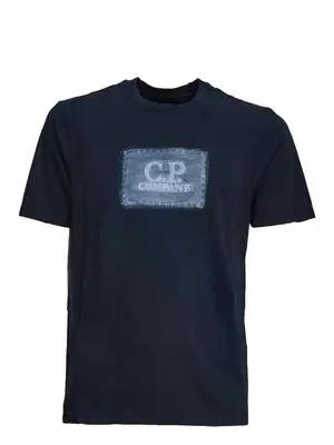 C.P. COMPANY Cotton Jersey T-shirt - Blue