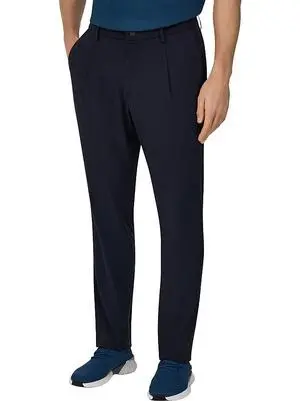Boggi Milano B Tech Stretch Nylon Trousers - Navy Blue