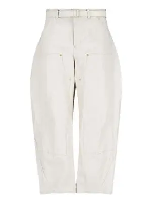 Sacai X Carhartt Wip 'duck' Pants - White