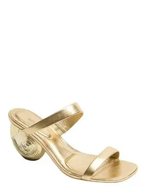 Simkhai Marion Embellished Slides - Gold