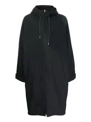 OAMC Zip-up Hooded Parka - Black