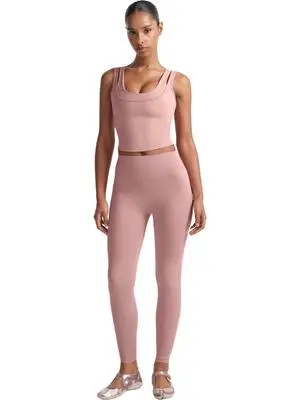 Nike Skims Matte High-waisted 26" Leggings - Pink