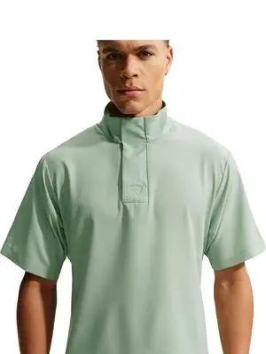 Nike Tailored Performance Dri-fit Loose Short-sleeve Golf Windshirt - Green