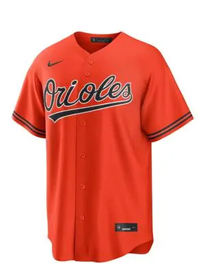 Nike Gunnar Henderson Baltimore Orioles Mlb Replica Jersey - Orange