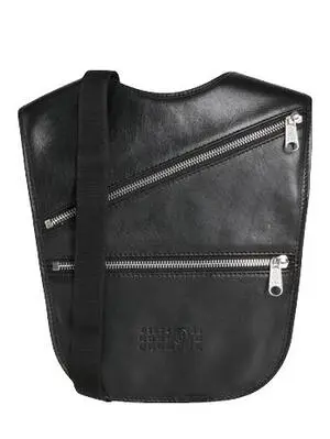 MAISON MARGIELA Leather Cross-body Bag - Black