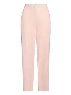 FORTE_FORTE Relaxed Fit Straight-leg Pants - Pink