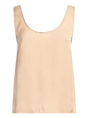 TWINSET Woven Jacquard Top - Beige