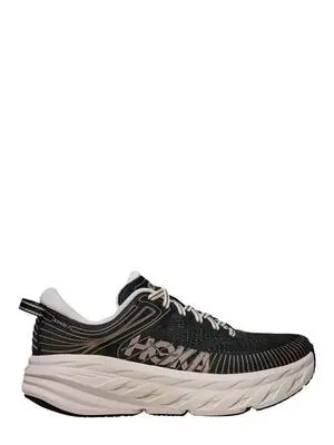 HOKA Bondi Lace-up Sneakers - Black