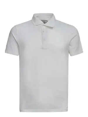 FEDELI Mother-of-pearl Button Polo Shirt