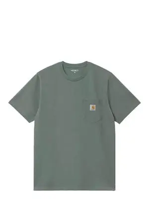 Carhartt Work In Progress Logo-patch T-shirt - Green