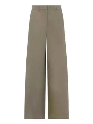 Giorgio Armani Wide-leg Trousers - Brown