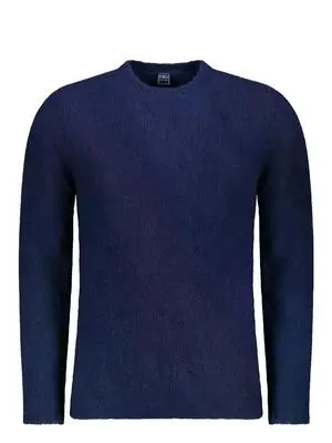 Fedeli Crew-neck Sweater - Blue