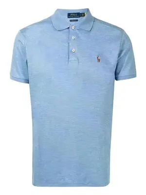 Polo Ralph Lauren Logo-embroidered Polo Shirt - Blue