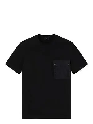 Armani Exchange Chest-pocket T-shirt - Black