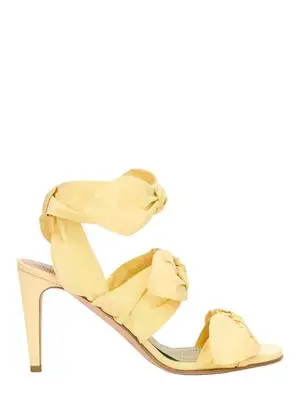 Red Valentino Bow-detail High-heel Sandals - Yellow