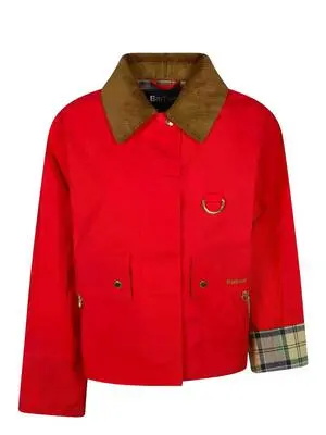 Barbour Mackworth D-ring Jacket - Red