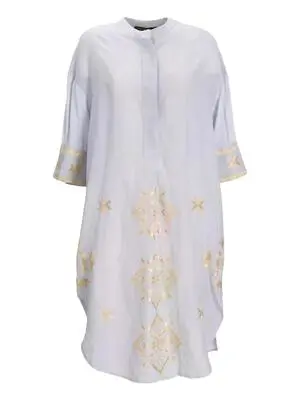 Greek Archaic Kori Lefkada Tunic - Grey