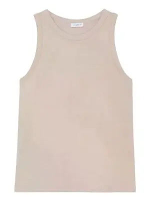 Lafayette 148 New York Crew-neck Tank Top - Neutrals