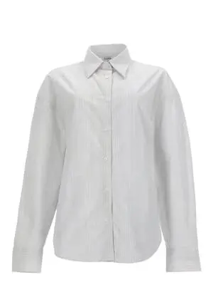 Filippa K Striped Hourglass Shirt - White