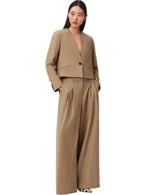 ALLSAINTS Poppy Blazer - Brown