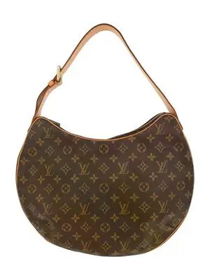 LOUIS VUITTON 2002 Gm Croissant Monogram Tote Bag - Brown