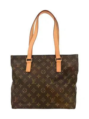 LOUIS VUITTON 2001 Piano Monogram Tote Bag - Brown