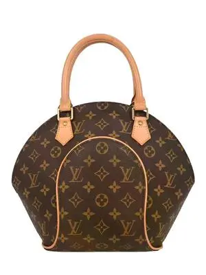 LOUIS VUITTON 1998 Pm Ellipse Monogram Top-handle Tote - Brown