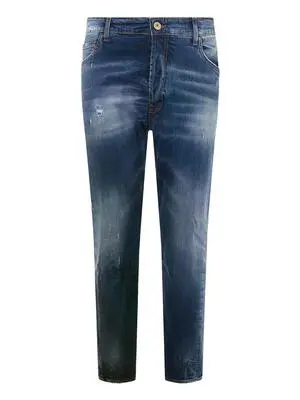 YES LONDON Stretch-cotton Jeans - Blue