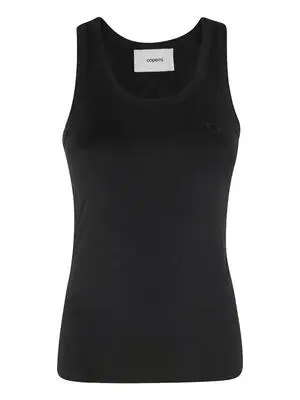 Coperni Logo Tank Top - Black
