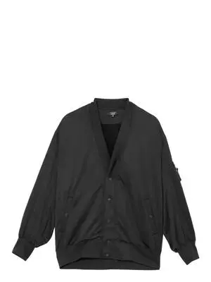 Comme Des Garçons V-neck Jacket - Black