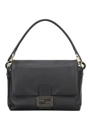 Fendi Mamma Baguette Shoulder Bag - Black