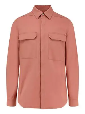 Rick Owens Organic Cotton Shirt - Pink