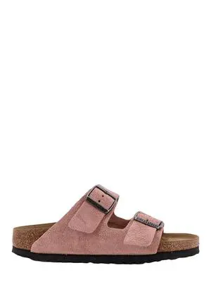 BIRKENSTOCK Arizona Suede Sandals - Pink