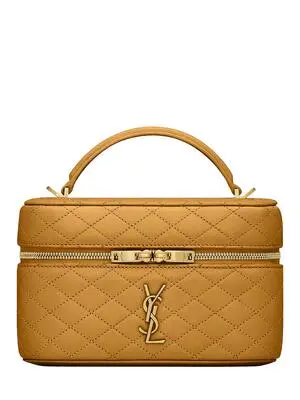SAINT LAURENT Gaby Vanity Leather Crossbody Bag