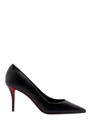 CHRISTIAN LOUBOUTIN Miss Z 80 Patent Leather Pumps - Black