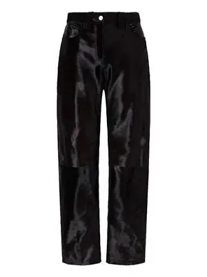 Khaite Callum Straight-leg Pants - Black