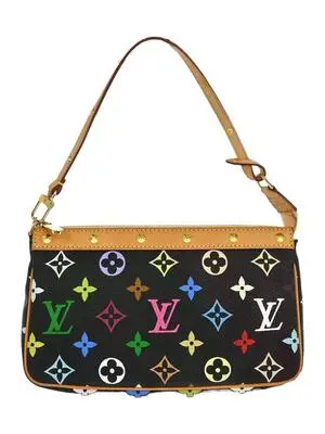 LOUIS VUITTON X Takashi Murakami 2004 Monogram Tote - Black