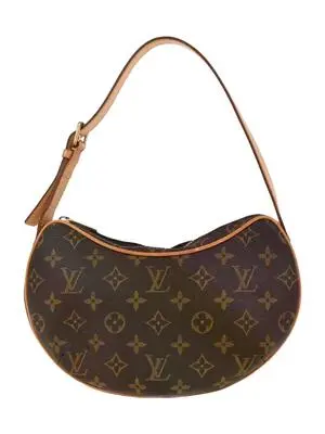 LOUIS VUITTON 2008 Croissant Monogram Tote Bag - Brown