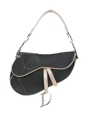 Dior 2003 Saddle Bag - Grey